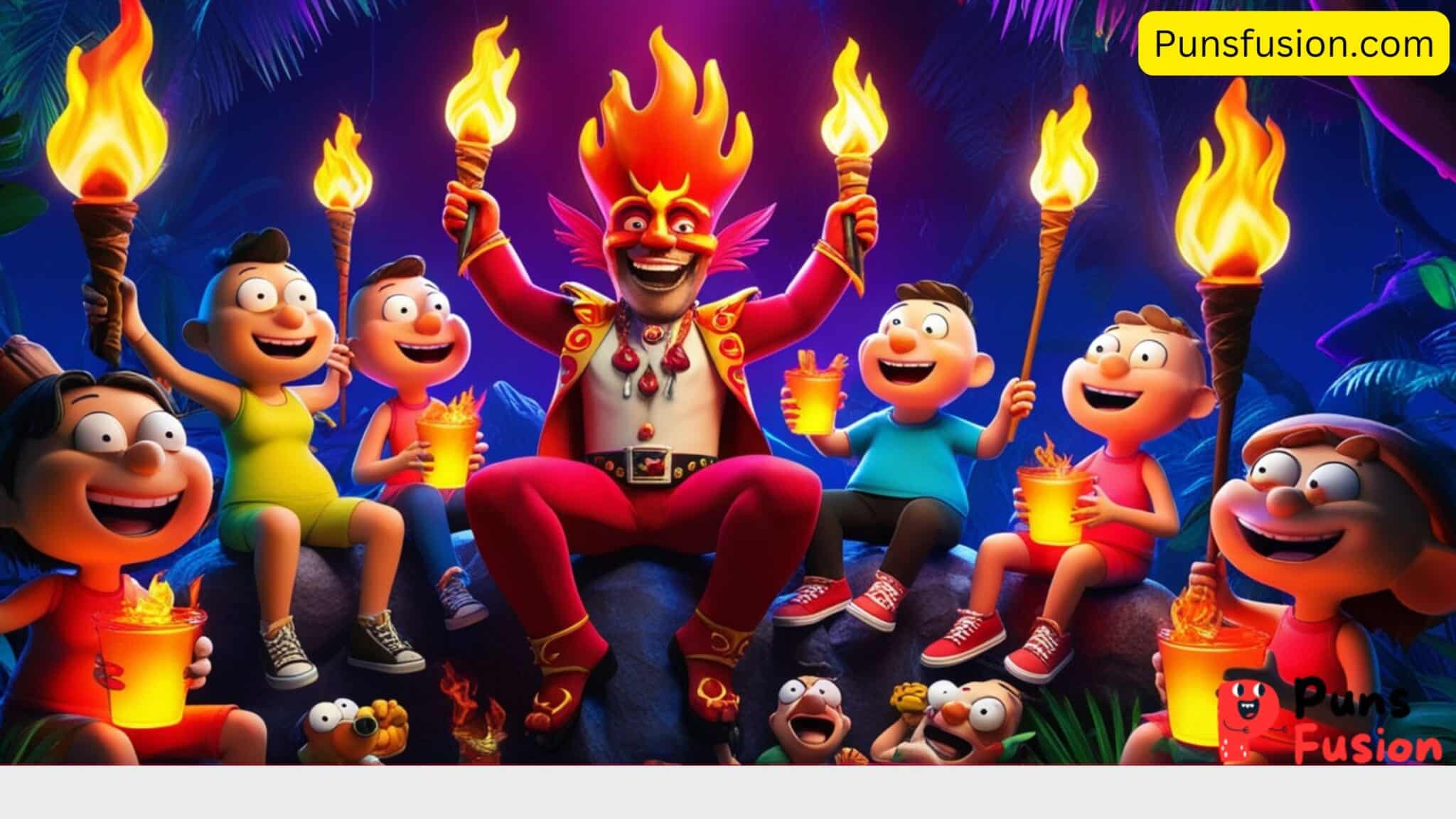 177 Fire Puns That Are Too Hot to Handle! - Puns Fusion