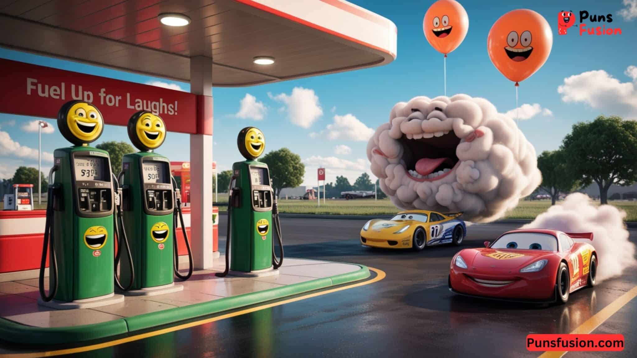 199 Gas Puns That Are a Total Blast! - Puns Fusion