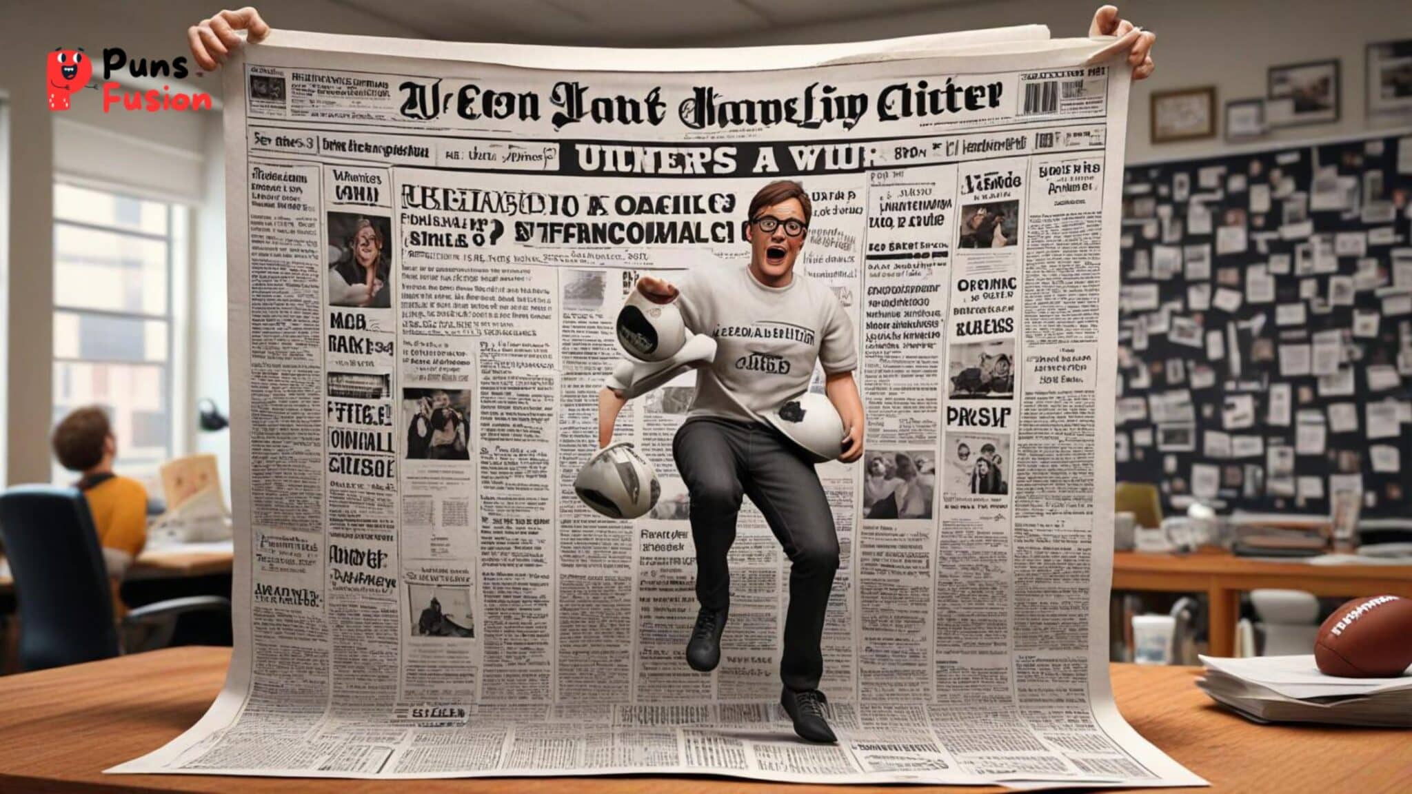 188 Newspaper Puns That Are Breaking the News with Laughs! - Puns Fusion