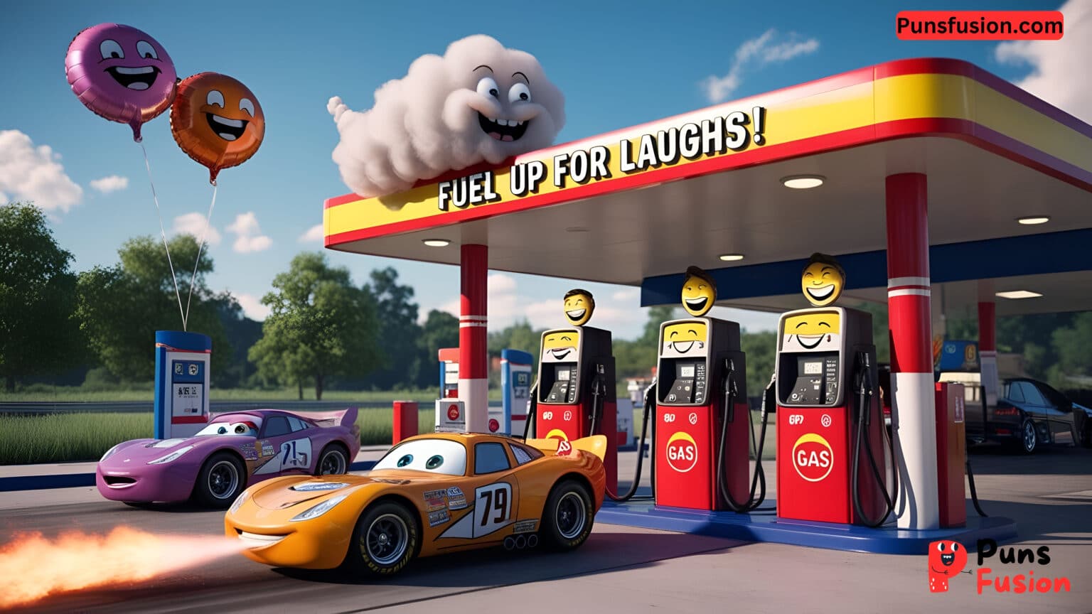 199 Gas Puns That Are a Total Blast! - Puns Fusion