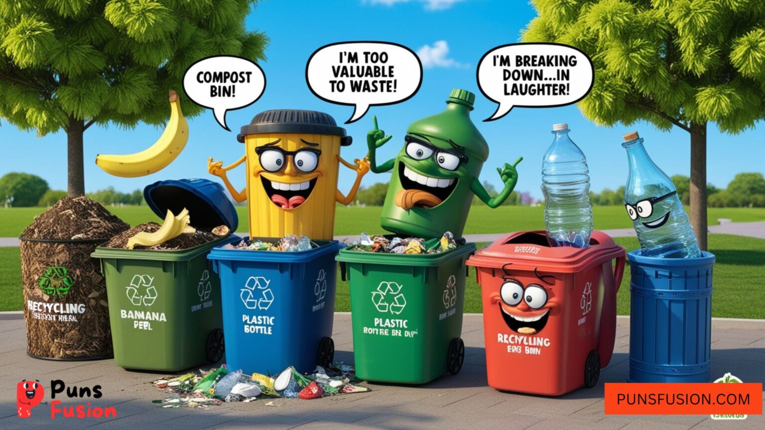220 Recycling Puns That Are Reused and Hilarious! - Puns Fusion