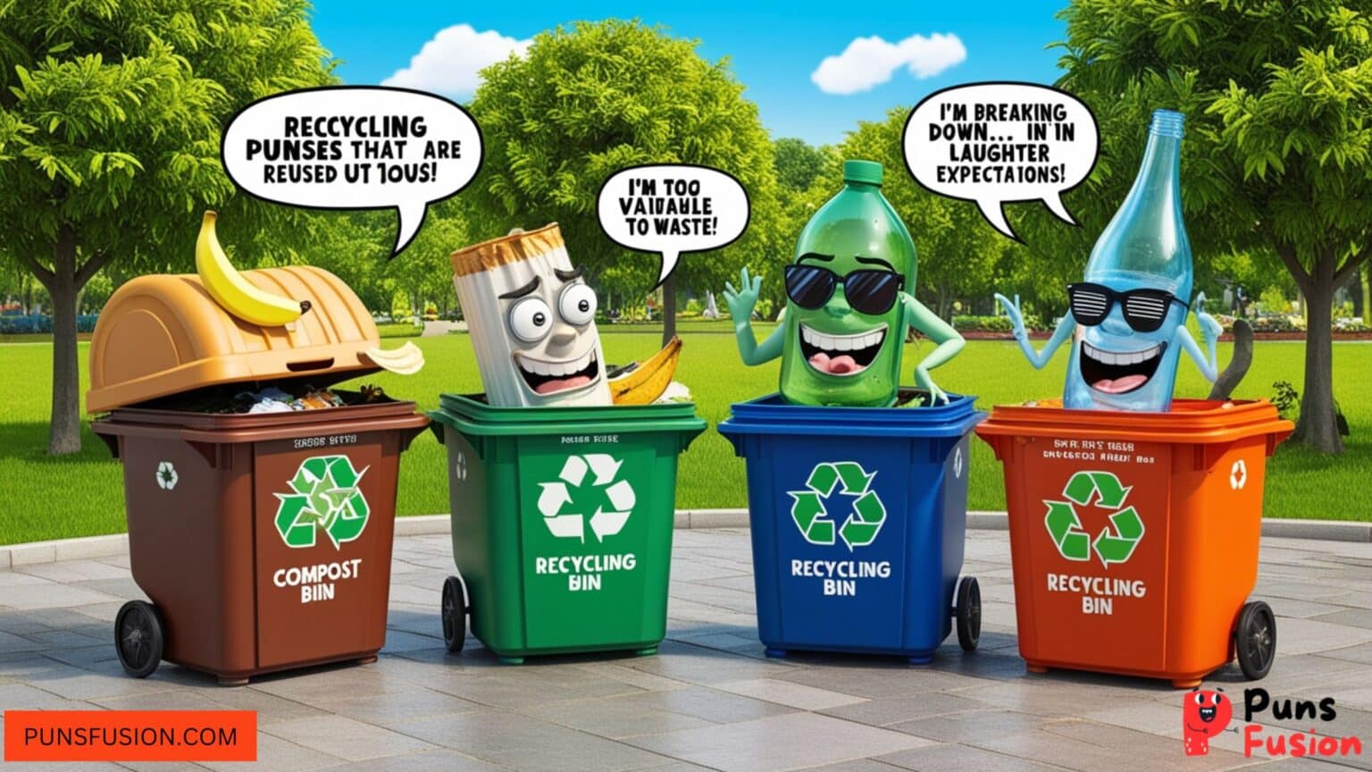 220 Recycling Puns That Are Reused and Hilarious! - Puns Fusion
