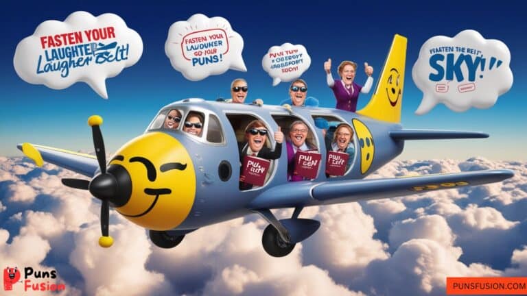 140 Sky-High Humor: Funny Airplane Puns & Jokes! - Puns Fusion
