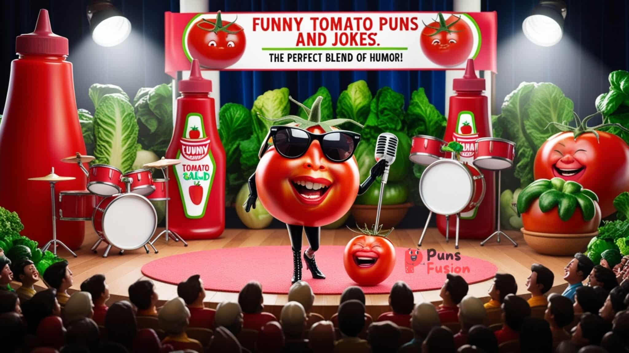 224 Funny Tomato Puns and Jokes: The Perfect Blend of Humor - Puns Fusion