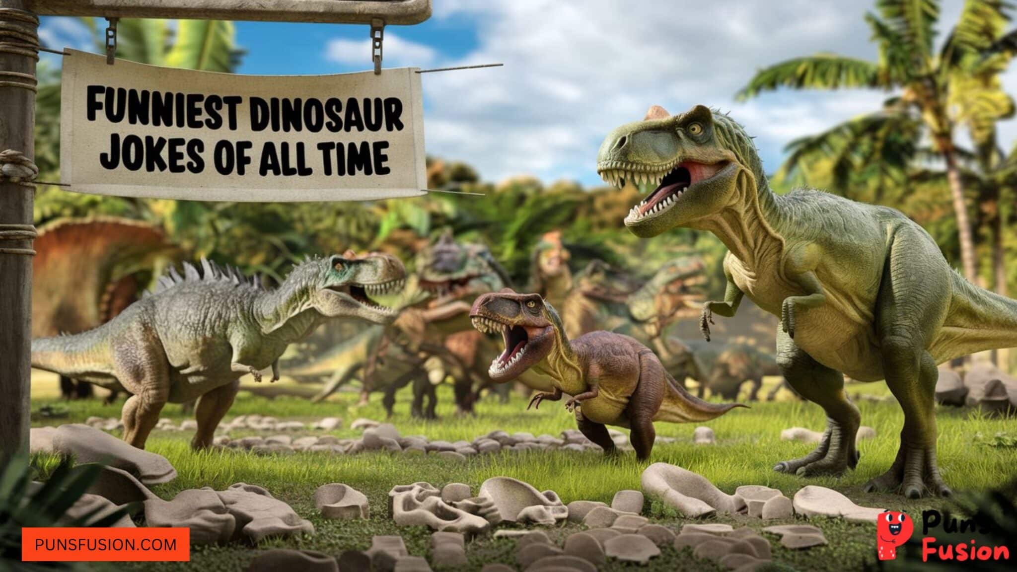 110 Funniest Dinosaur Jokes of All Time - Puns Fusion