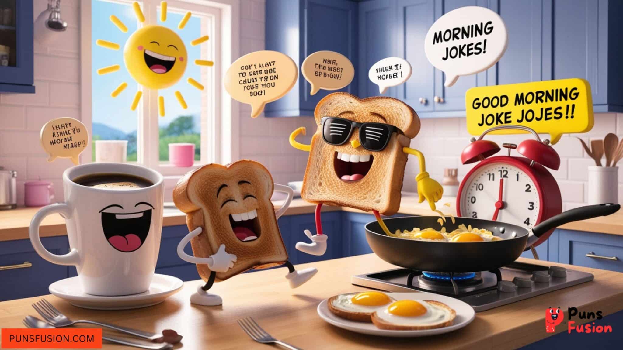 95 Good Morning Jokes to Tell First Thing - Puns Fusion