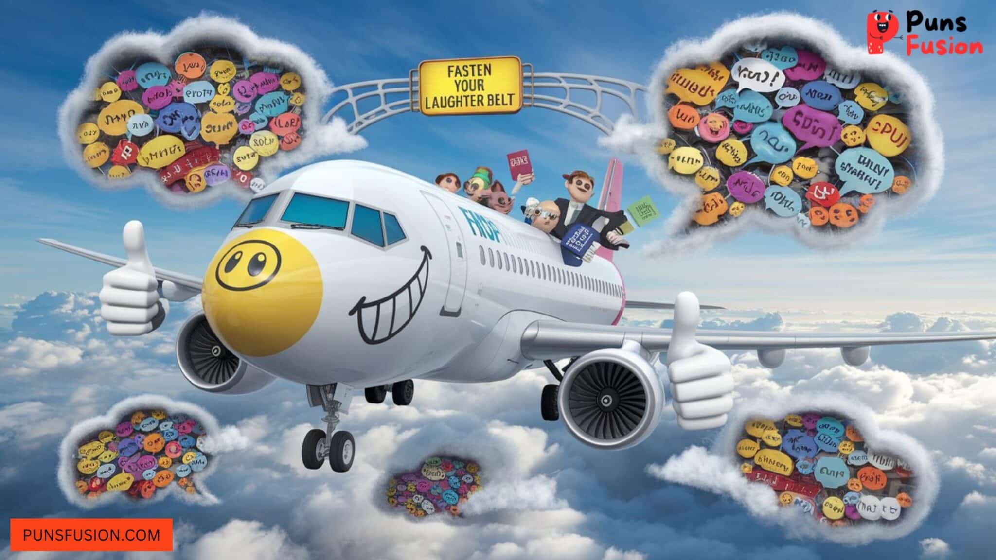 140 Sky-High Humor: Funny Airplane Puns & Jokes! - Puns Fusion