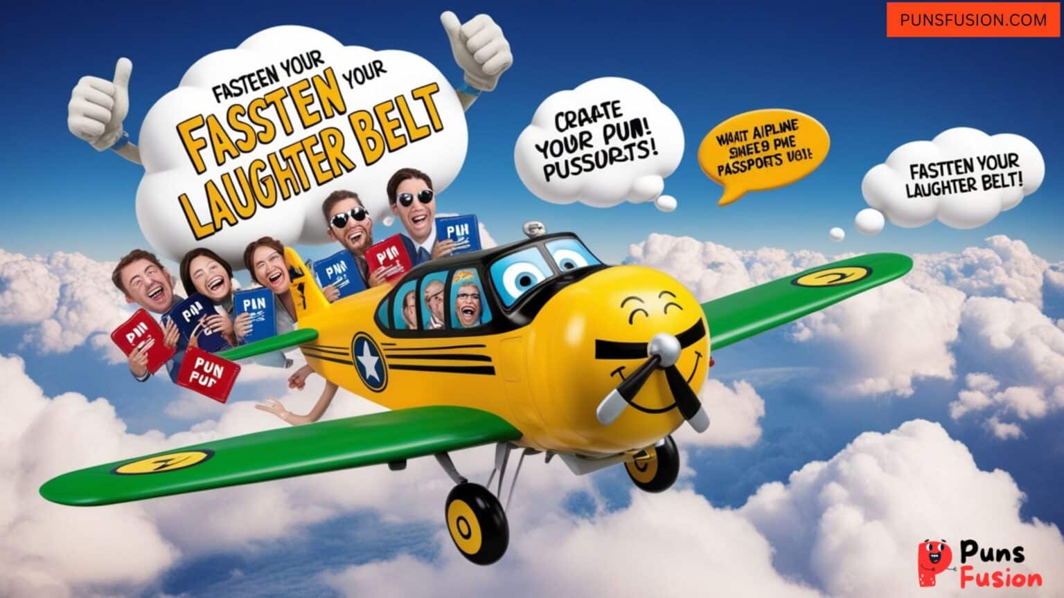 140 Sky-High Humor: Funny Airplane Puns & Jokes! - Puns Fusion