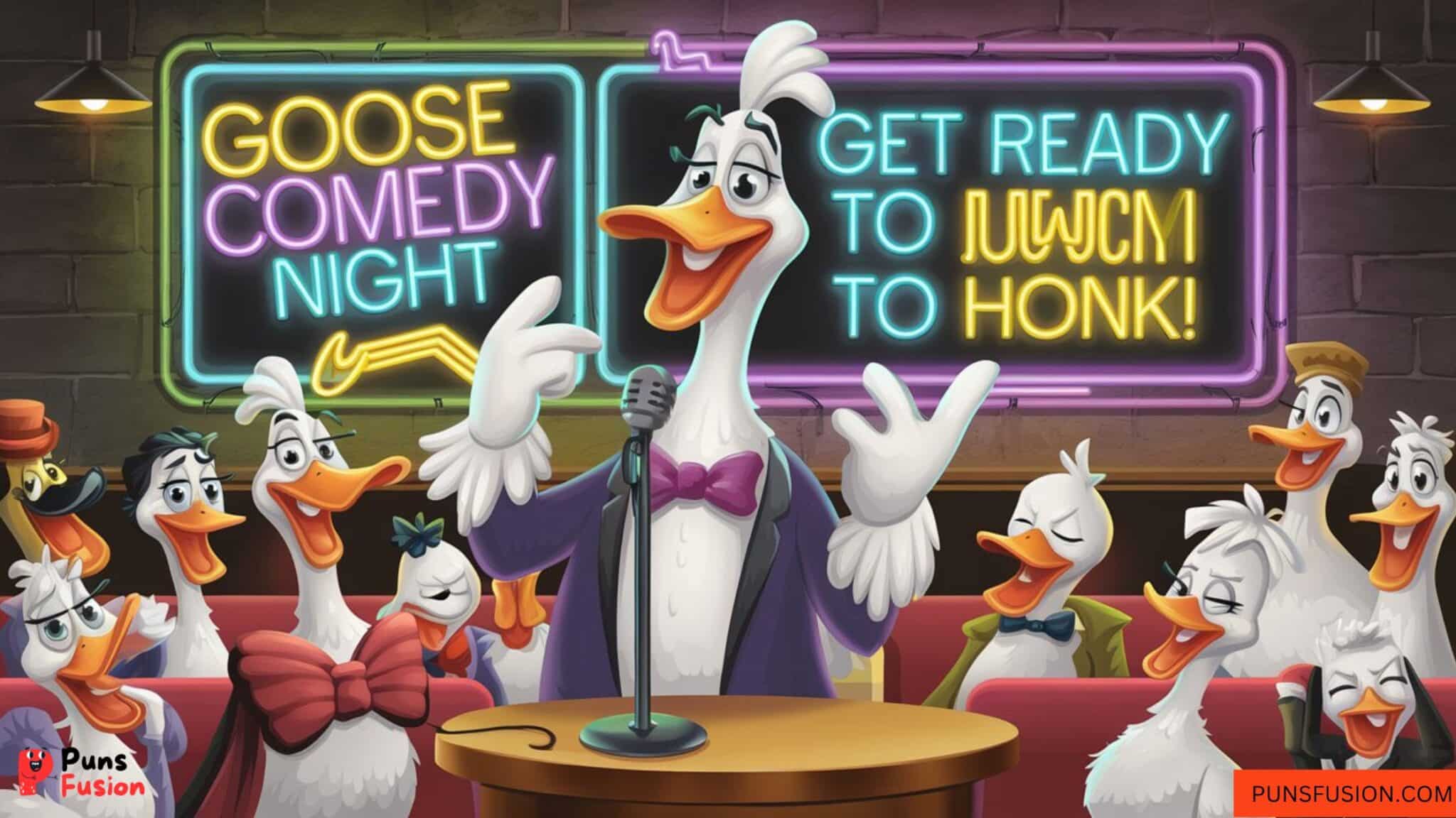 164 Funny Goose Puns And Jokes: Quack Your Way to Laughter - Puns Fusion